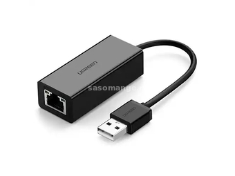 USB adapter LAN 2.0 - RJ45 10/100 Ugreen CR110 beli
