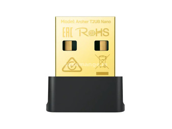 Wireless USB mrežna kartica TP-Link Archer T2UB Nano AC600Mbs Bluetooth 4.2 adapter 2.4GHz + 5GHz