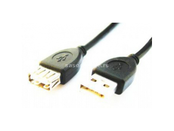 Gembird (CCP-USB2-AMAF-10) kabl USB (muški) na USB (ženski) 3m crni