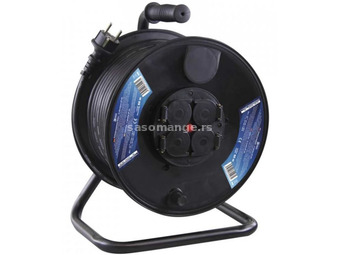 EMOS P08250 Cable drum 4 outlet 50m black