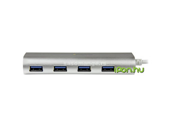 STARTECH 4-Port Portable USB 3.0 Hub with Built-in Cable