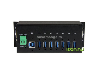 STARTECH 7-port industrial USB 3.0 hub - ESD and surge protection