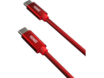 YENKEE USB 2.0 Type C Connector Red 2m YCU C102 RD