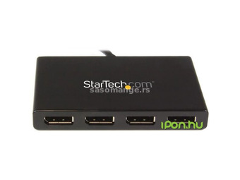 STARTECH DisplayPort Splitter Black 10cm MSTDP124DP