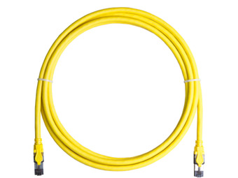 NIKOMAX UTP Connector Yellow 10m NMC-PC4SA55B-100-YL