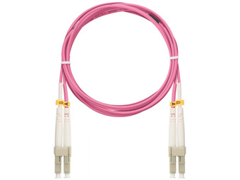 NIKOMAX Fiber Optic LC/UPC Connector Lila 15m NMF-PC2M4C2-LCU-LCU-015