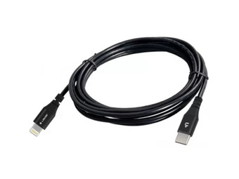 LOTOO USB 2.0 Type C Lightning Charger/data cable Black 80cm LTO-ICSS2L-800