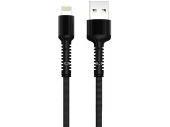 LDNIO USB Lightning Ts/adat Black 2m 5905316144217