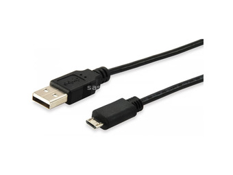 EQUIP USB Micro USB Converter Black 1m 128594
