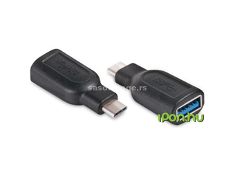 CLUB3D USB 3.1 Type C USB 3.0 Converter Black 5cm CAA-1521