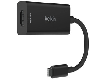 BELKIN USB 2.0 Type C HDMI 2.1 Converter Black 10cm AVC013BTBK