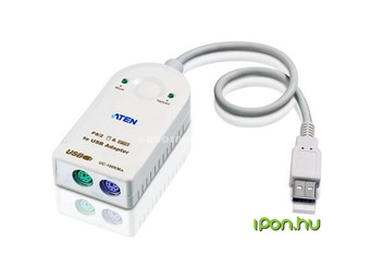 ATEN PS/2 USB Converter White 10cm UC100KMA-AT