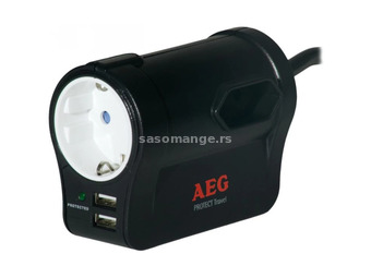 AEG Protect Travel 1 Plug + 2 USB