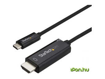 STARTECH USB 3.0 Type C HDMI Converter Black 1m CDP2HD1MBNL