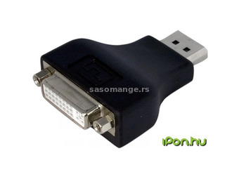 STARTECH DisplayPort DVI-I Converter Black 5cm DP2DVIADAP