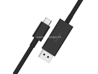 BELKIN USB 2.0 Type C DisplayPort 1.4 Converter Black 2m AVC014BT2MBK