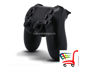 PS4 - PlayStation 4 Wireless GamePad Dzojstik BLACK Crni - PS4 - PlayStation 4 Wireless GamePad D...