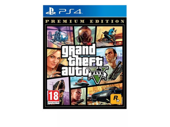 PS4 Grand Theft Auto 5 Premium Edition