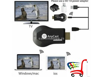 Full HD prijemnik za TV AnyCast m9 plus - Full HD prijemnik za TV AnyCast m9 plus