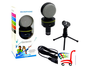 Profesionalni mikrofon + postolje - Profesionalni mikrofon + postolje