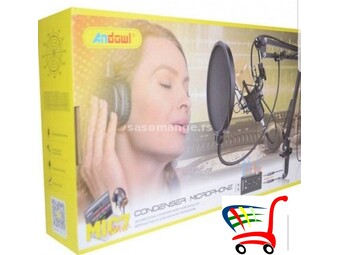 Mikrofon kondenzator Andowl - Mikrofon - Kondenzator - Mikrofon kondenzator Andowl - Mikrofon - K...