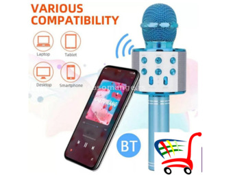 BlueTooth Karaoke Mikrofon WS-858 - BlueTooth Karaoke Mikrofon WS-858