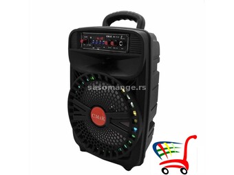 Bezicni karaoke zvucnik sa mikrofonom MK-818 - Bezicni karaoke zvucnik sa mikrofonom MK-818