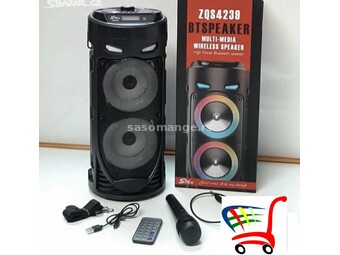 blutut karaoke zvučnik + daljinski+ mikrofon -Z-4239 - blutut karaoke zvučnik + daljinski+ mikrof...