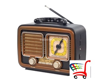 Retro radio-Stari izgled sa modernim funkcijama - Retro radio-Stari izgled sa modernim funkcijama