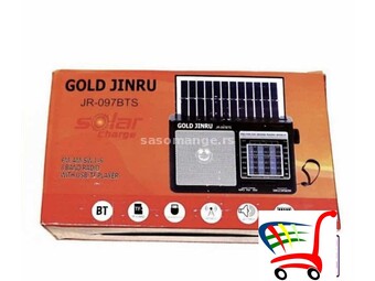 radio tranzistor na baterije - struju i solarno punjenje -BT - radio tranzistor na baterije - str...