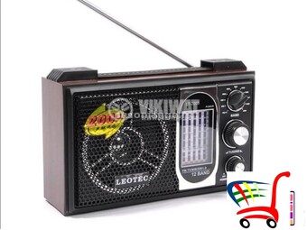 Radio na struju ili na baterije Leotec - Radio na struju ili na baterije Leotec