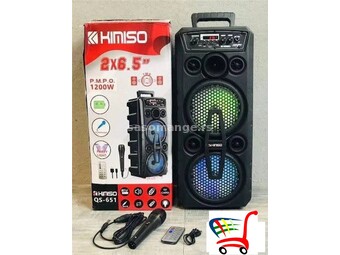 Zvučnik Bluetooth Kimiso QS-651 - Zvučnik Bluetooth Kimiso QS-651