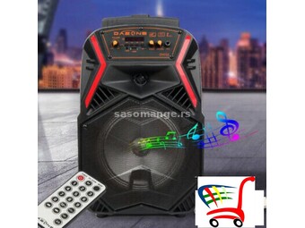 Zvučnik bluetooth BK-T8017 karaoke - Zvučnik bluetooth BK-T8017 karaoke