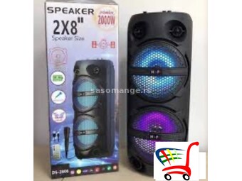 Veliki bluetooth karaoke zvucnik 70cm visine - Veliki bluetooth karaoke zvucnik 70cm visine