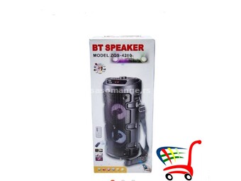 Bluetooth Zvučnik Karaoke Model:ZQS-4210 - - Bluetooth Zvučnik Karaoke Model:ZQS-4210 -