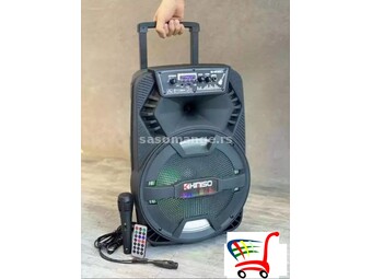 Bluetooth zvučnik Karaoke / mikrofon Kimiso QS-1212 - Bluetooth zvučnik Karaoke / mikrofon Kimiso...