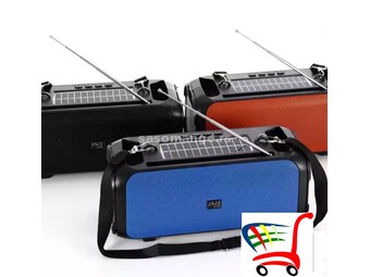 Bluetooth zvučnik + FM Radio - JS-002 - solarno punjenje - Bluetooth zvučnik + FM Radio - JS-002 ...