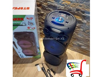 Bluetooth karaoke zvucnik ZQS8202 75cm visine - Bluetooth karaoke zvucnik ZQS8202 75cm visine