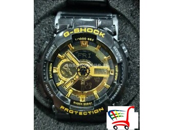 G SHOCK odlična replika / zlatno crni - G SHOCK odlična replika / zlatno crni