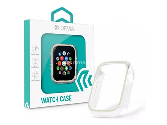 DEVIA iWatch 41 mm Luminous Series Shockproof silicone protection case transparent