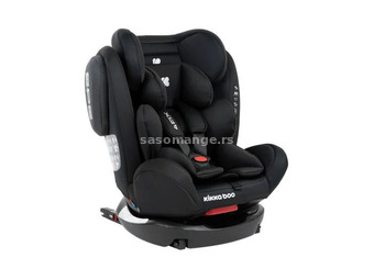 Kikka Boo Autosedište za decu 0-36 kg 4 Fix Double Isofix Black KKB70084