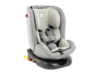 Kikka Boo Autosedište za decu 0-36kg Cruz Isofix Light Grey KKB70040