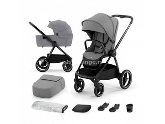 Kinderkraft Kolica za bebe Set 2u1 Nea Platinum Grey KSNEA000PGR2000