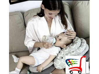 Jastuk za dojenje beba -multifunkcionalni jastuk na 3 nivoa - Jastuk za dojenje beba -multifunkci...