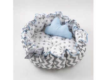 Soft Baby Podloga za igru Grey-Blue TR-PLAYMAT-GB