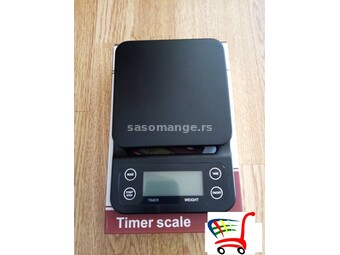 Vaga digitalna meri od 0,1 do 3 kg. Timer scale - Vaga digitalna meri od 0,1 do 3 kg. Timer scale