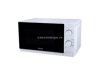 Mikrotalasna peć Vivax MWO-2077, 700 W, 20 l, Bela