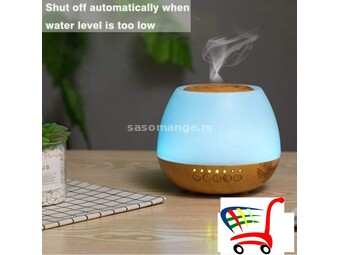 ELEGANTNI Bluetooth AROMA Difuzer Sa LED Svetlom i ZVUČNIKOM - ELEGANTNI Bluetooth AROMA Difuzer ...