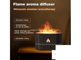 Aroma difuzer ovlaživač vazduha sa LED osvetljenjem - Aroma difuzer ovlaživač vazduha sa LED osve...