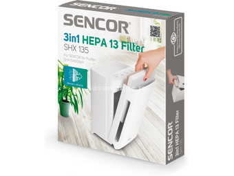 SENCOR SHX 135 3 az 1-ben filter HEPA 13